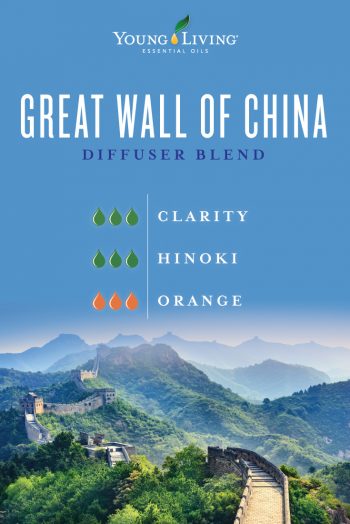 Diffuser Recipes • Great Wall of China Diffuser Blend