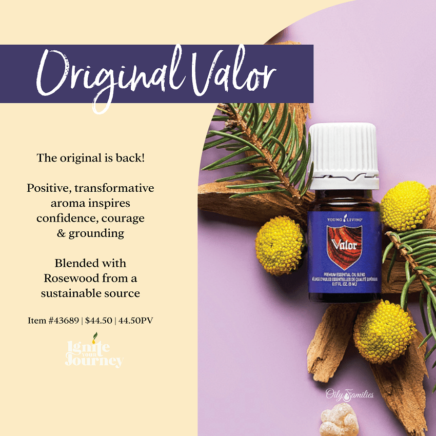 Original Valor Essential Oil Blend • Abundance in Simplicity